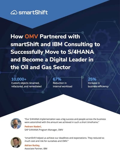 OMV's S/4HANA Journey: Oil & Gas Digital Leader - smartShift